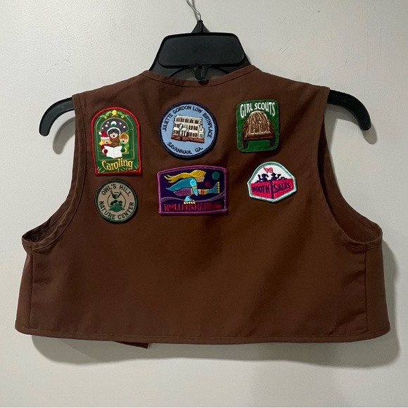 Girl Scouts | Jackets & Coats | Vintage Childs 9s Girl Scouts Usa Vest ...
